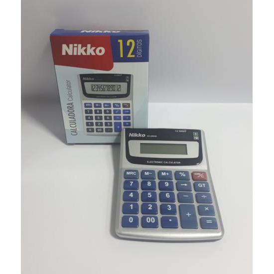 Papelería lo de Juli - Calculadora de Mesa Nikko 12 Digitos