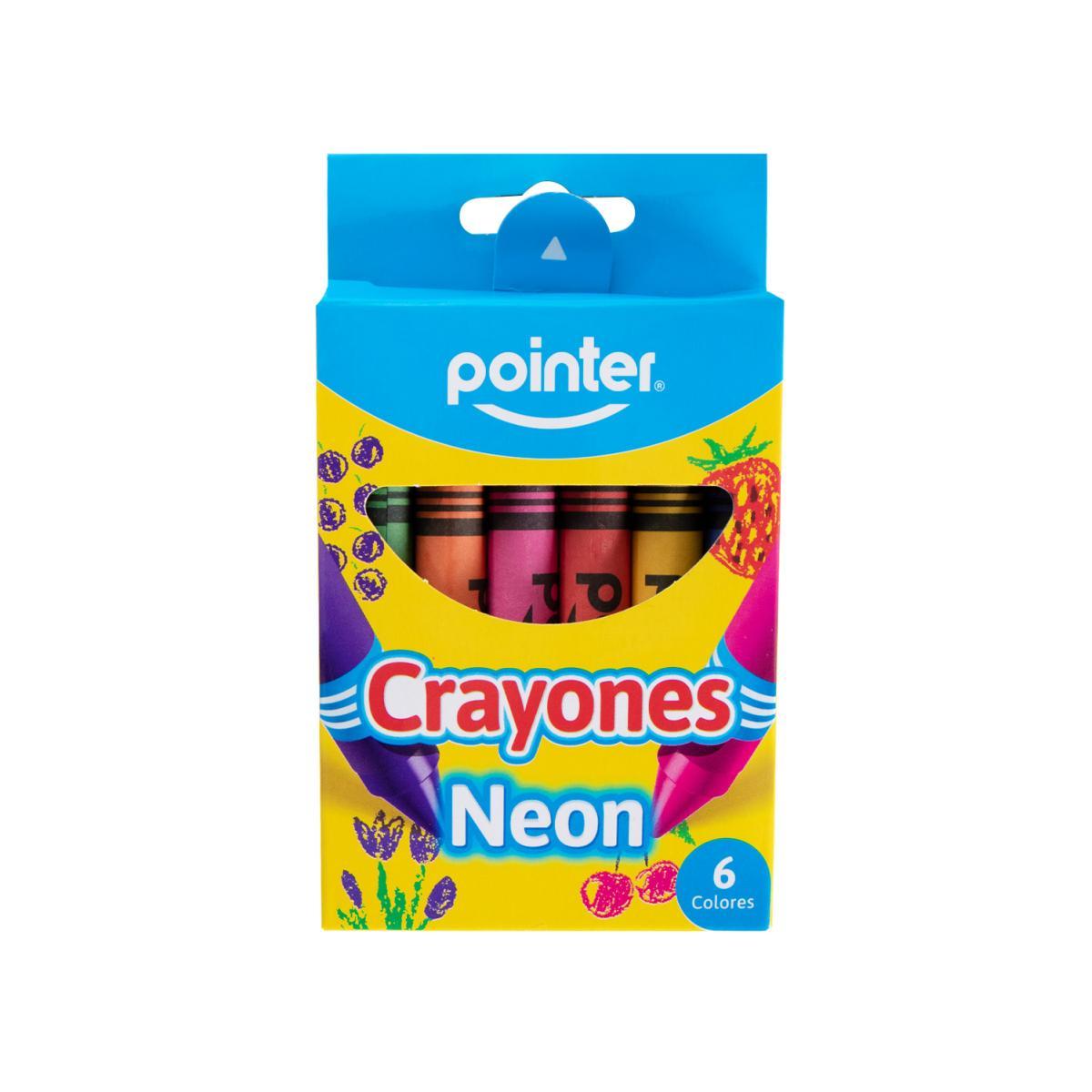 Papelería lo de Juli - Crayones Flour x 6 colores