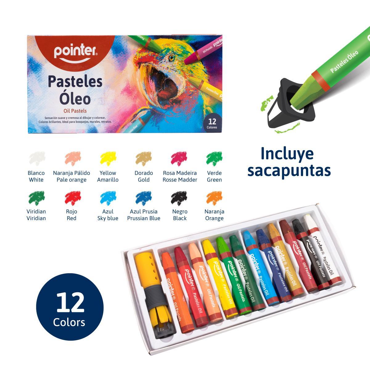 Papelería lo de Juli - Oleo Pastel Pointer x12